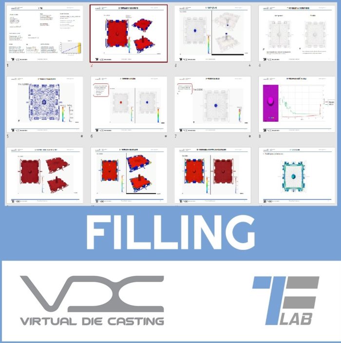 Filling Simulation » Virtual Die Casting